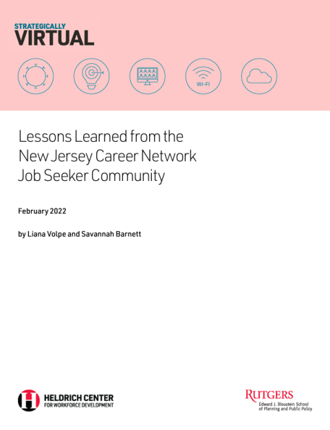 Strategically Virtual: Lessons Learned from the New Jersey Career ...