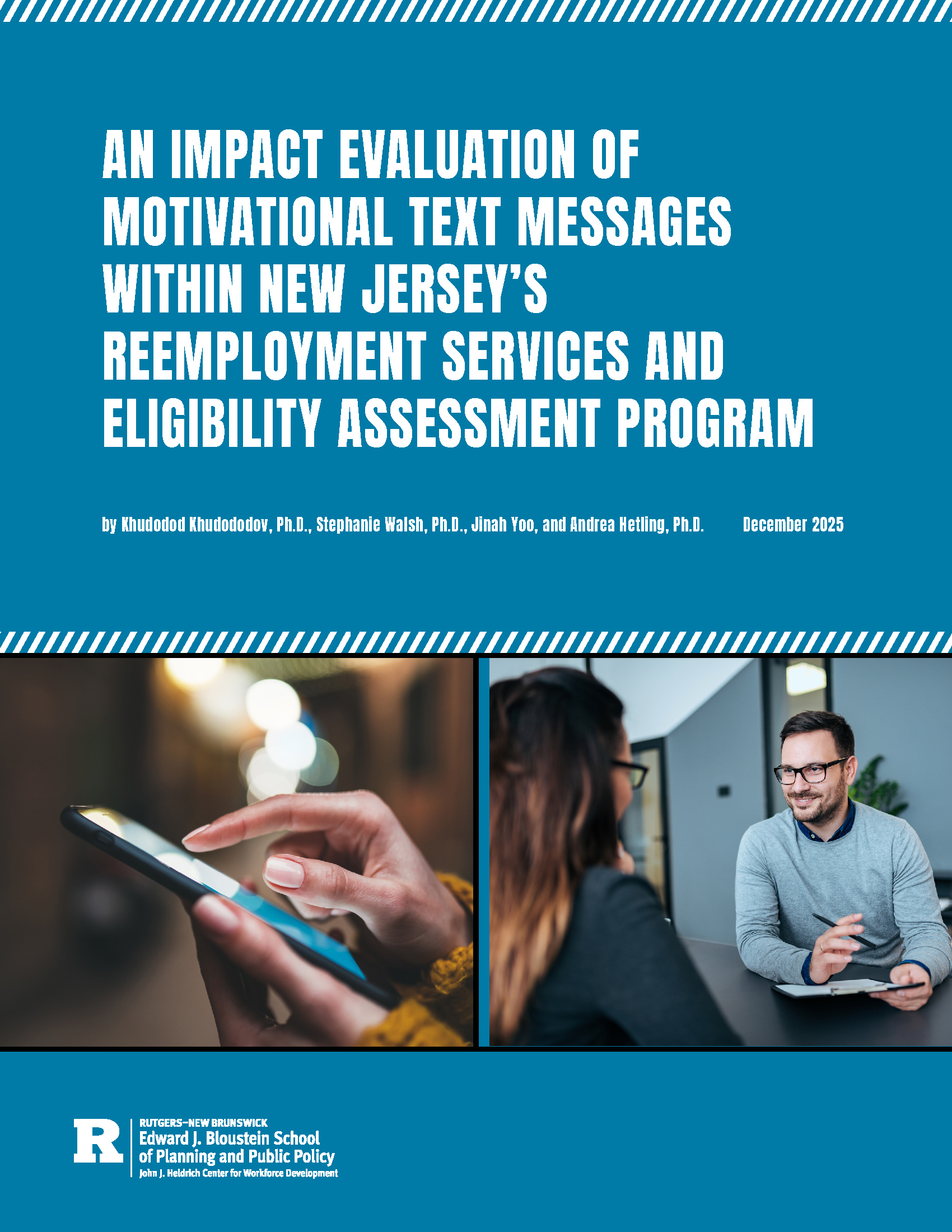 An Impact Evaluation of Motivational Text Messages within New Jersey’s ...